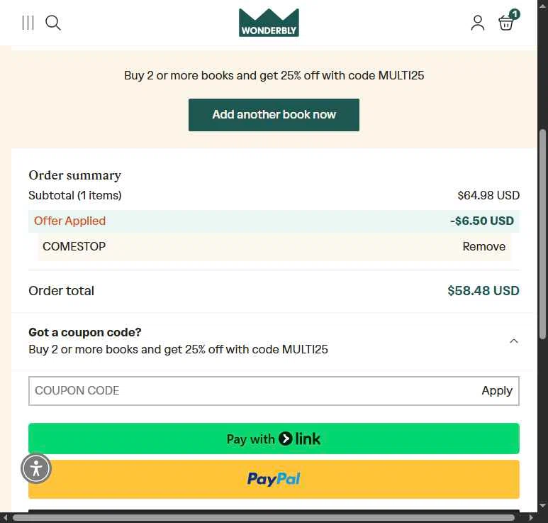 Wonderbly Coupons & Sitewide Discounts December 2025