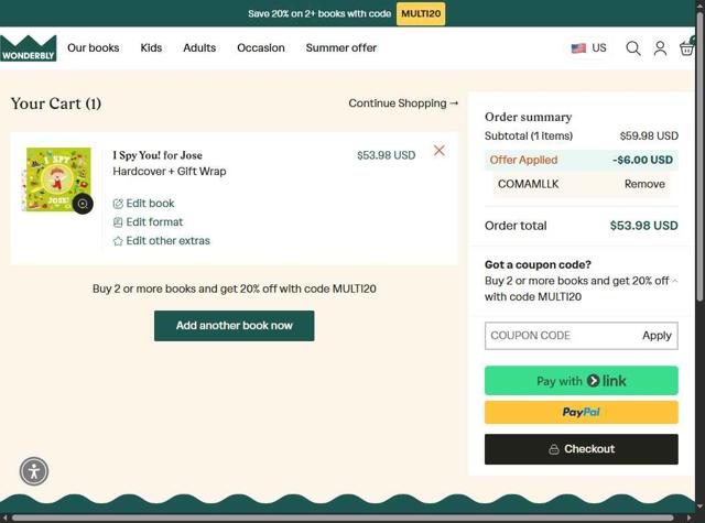 Wonderbly Promo Codes (71 Verified) - 35% Off Sep 2025