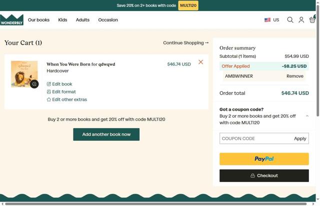 Wonderbly Promo Codes (78 Verified) - 35% Off Sep 2025