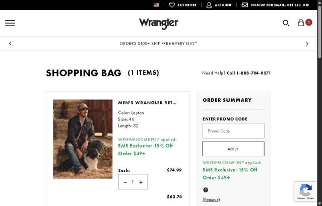 Wrangler Discount Codes - 20% Off (2 Verified) Sep 2025