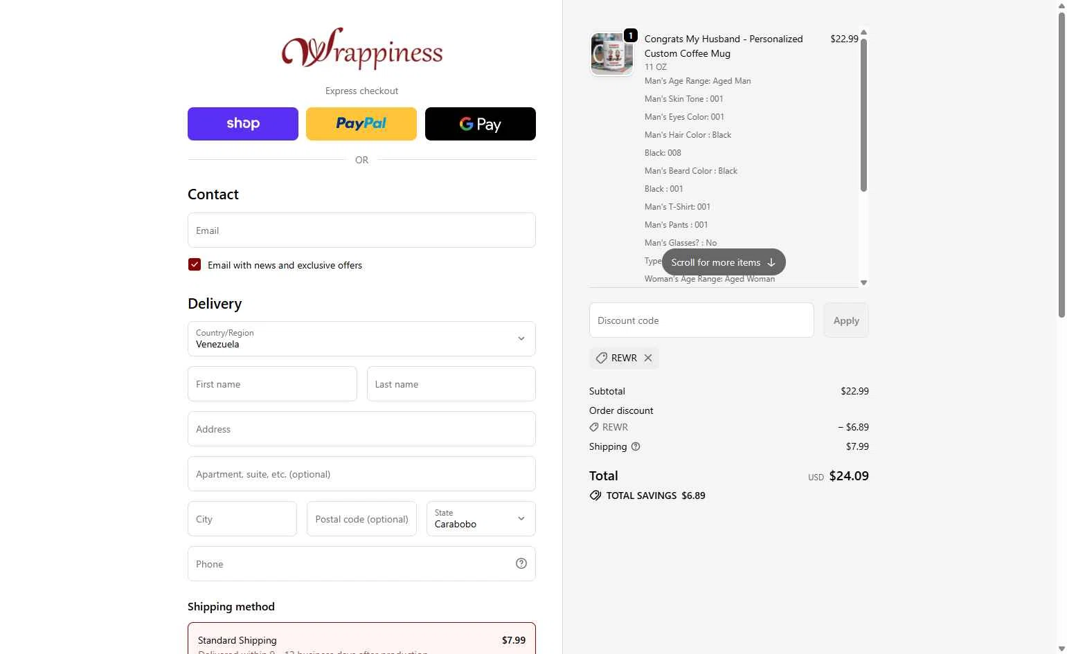 Wrappiness Promo Codes - 30% Off (4 Verified) Nov 2025