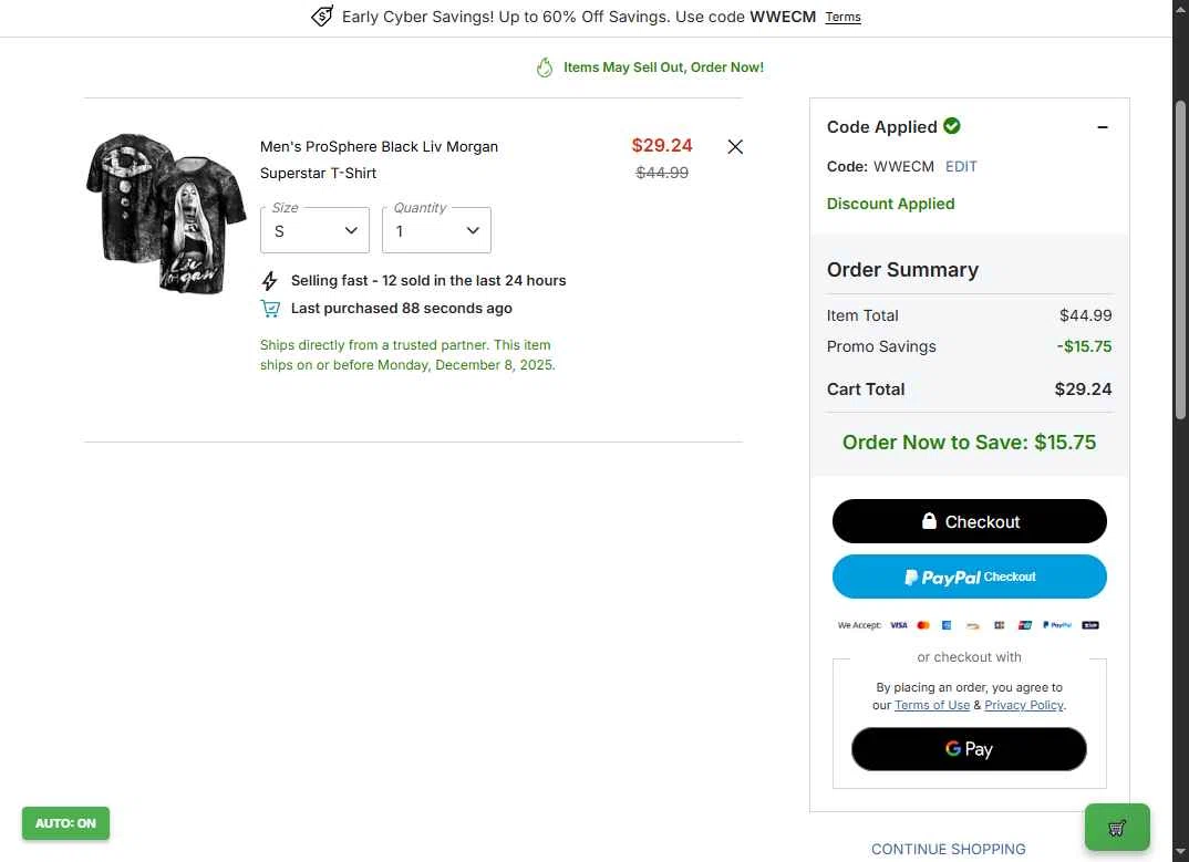 WWE Promo Codes - 10% Off Sitewide (5 Verified) Dec 2025