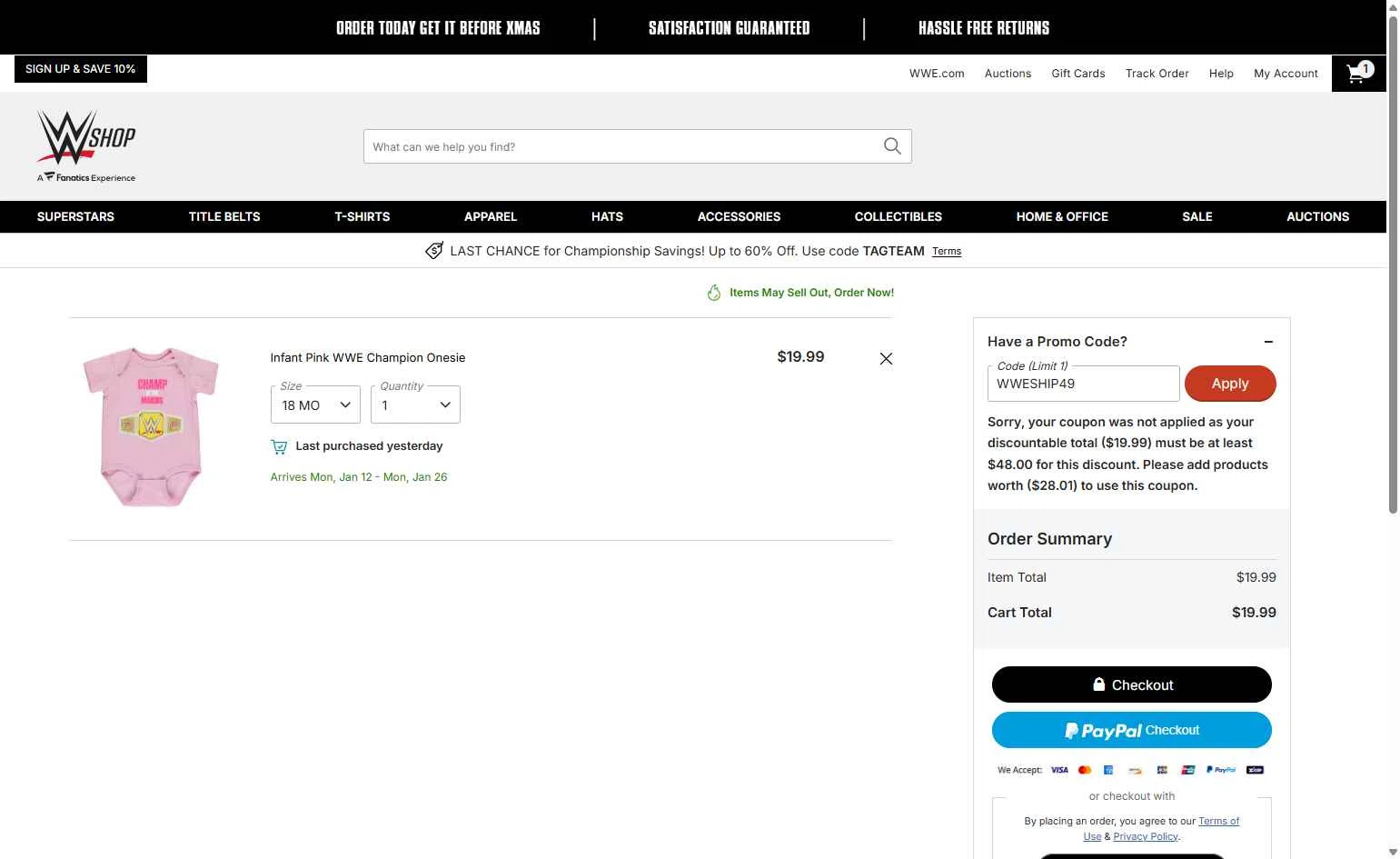 WWE Shop Promo Codes - 35% Off (8 Verified) Jan 2026