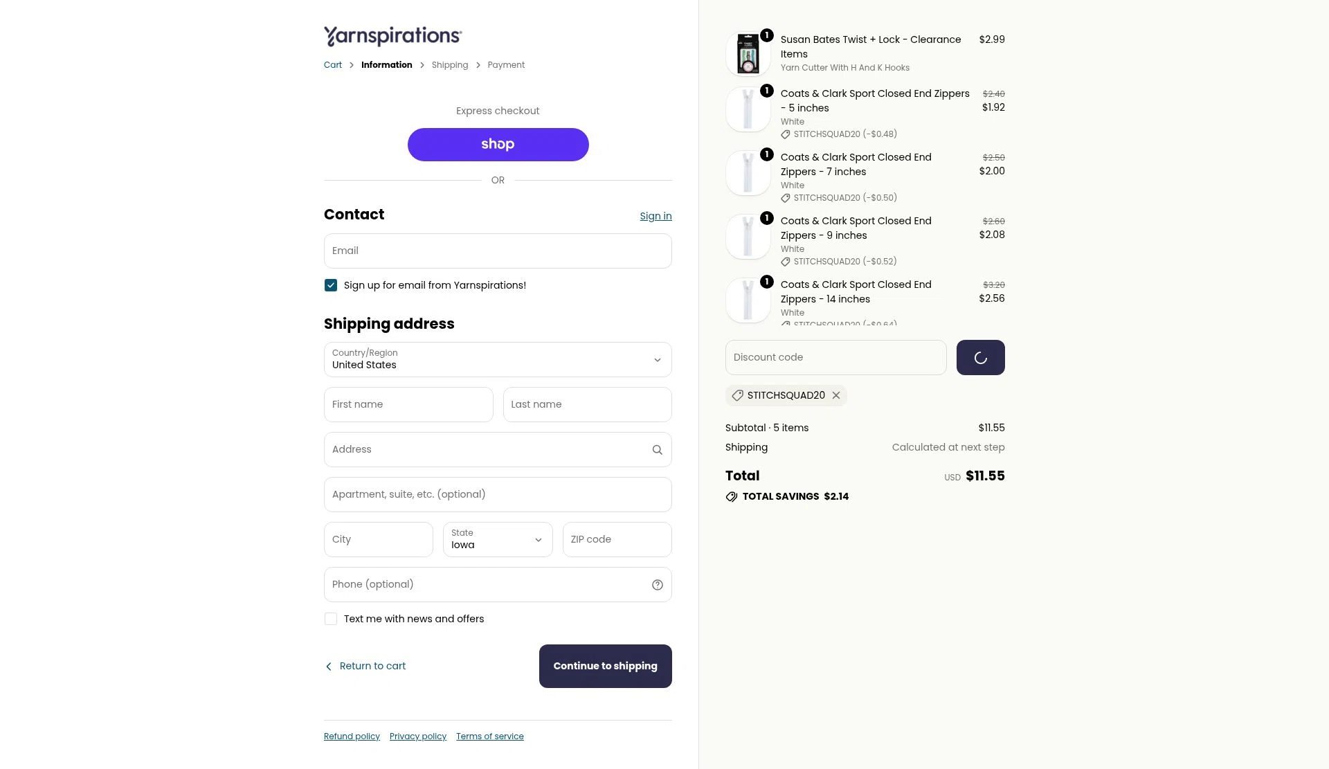 Yarnspirations Promo Code - 20% Off (7 Verified) Feb 2026