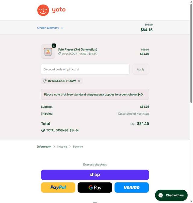 Yoto Promo Codes (4 Verified) - 15% Off + Free Ship Oct 2025