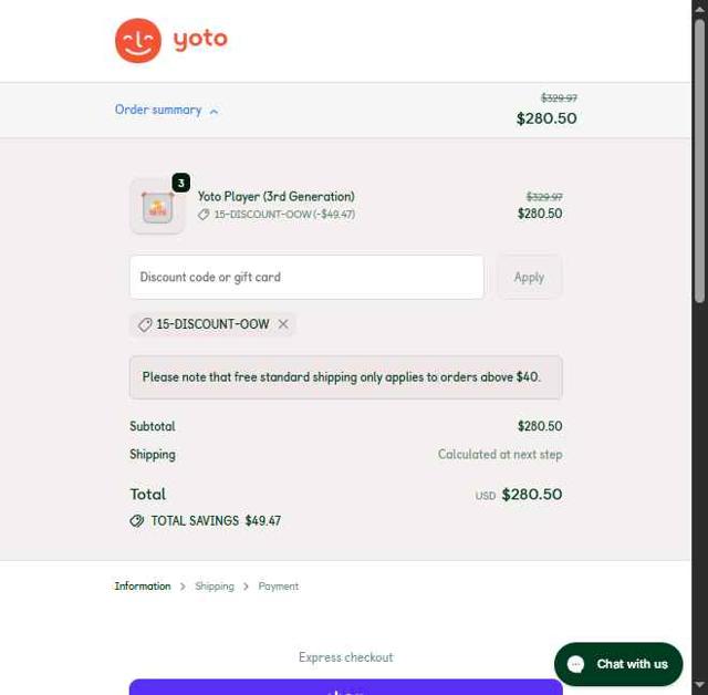 Yoto Promo Codes (7 Verified) - 10% Off Sitewide Oct 2025