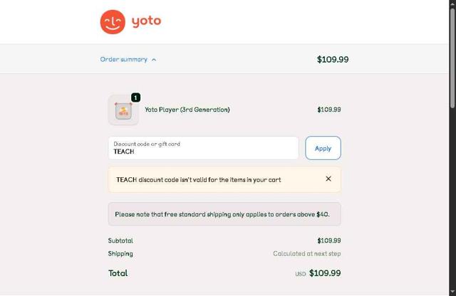 Yoto Promo Codes (7 Verified) - 10% Off Sitewide Oct 2025