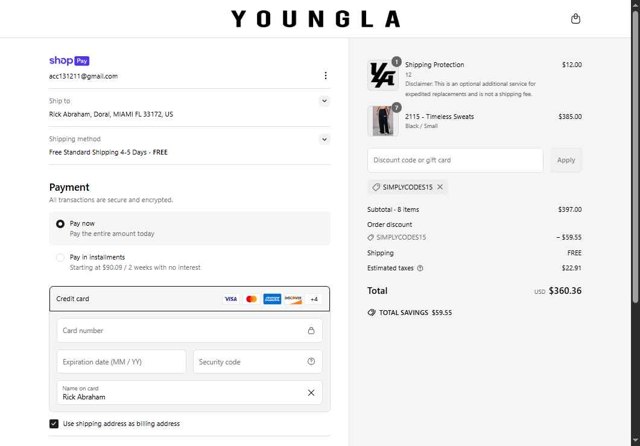 YoungLA Promo Codes (1 Verified) - 15% Off Sitewide Aug 2025