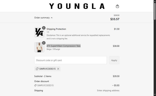 YoungLA Promo Codes (1 Verified) - 15% Off Sitewide Sep 2025
