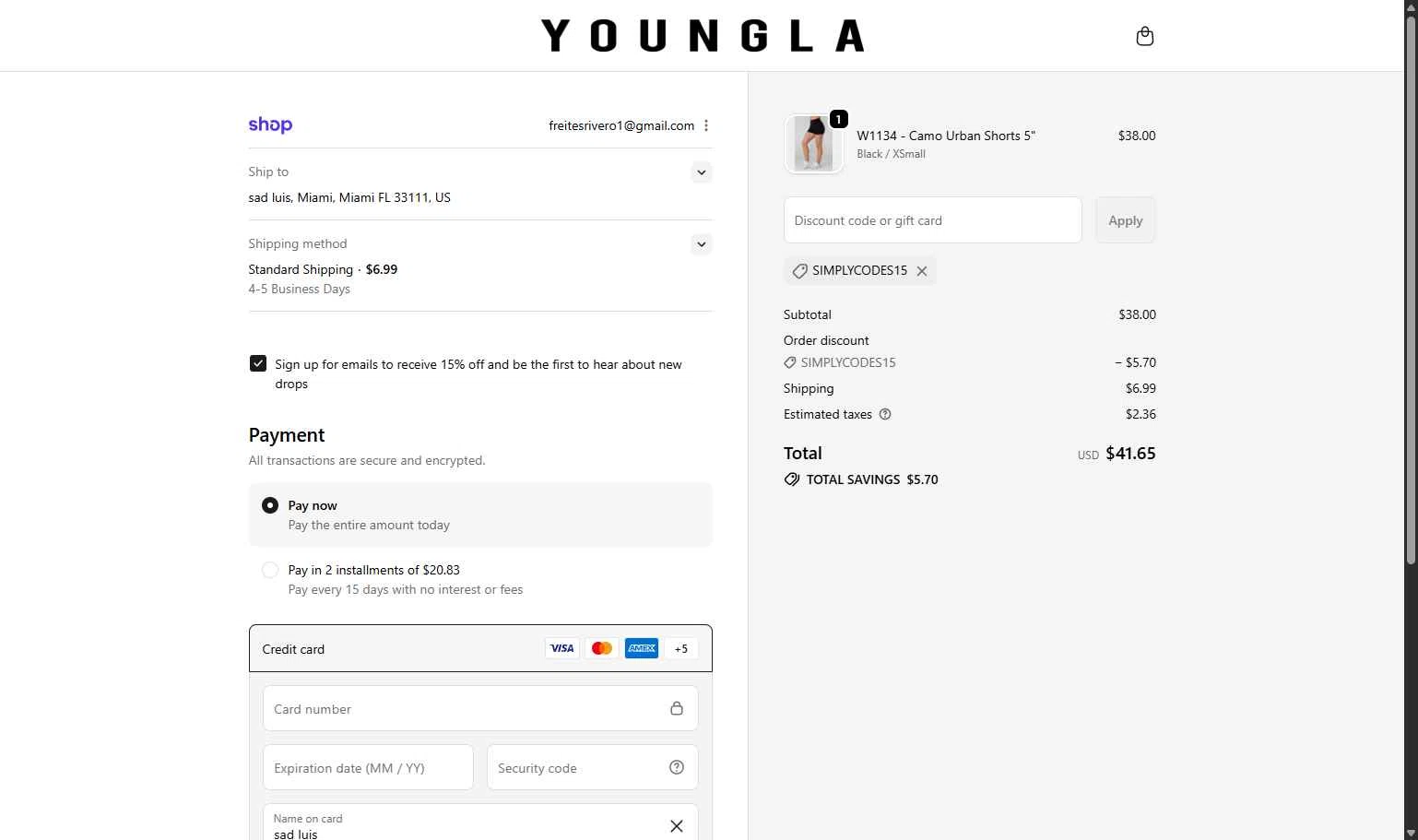 YoungLA Promo Codes - 15% Off (1 Verified) Jan 2026
