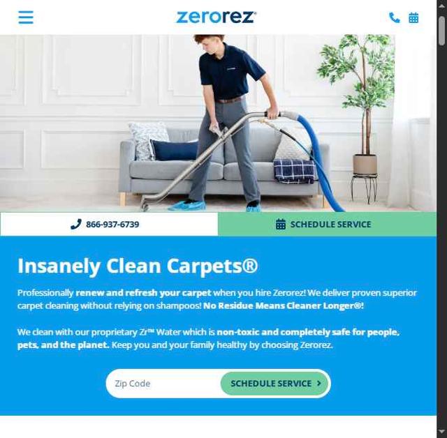 Zerorez Discount Codes - $100 Off (4 Verified) Oct 2025