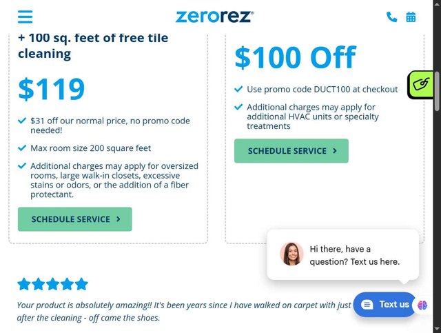 Zerorez Discount Codes - $20 Off (4 Verified) Aug 2025