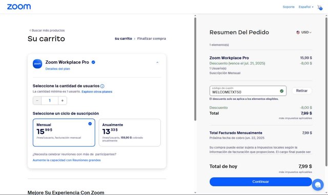 Zoom Promo Codes (6 Verified) - 50% Off w/Code Jun 2025