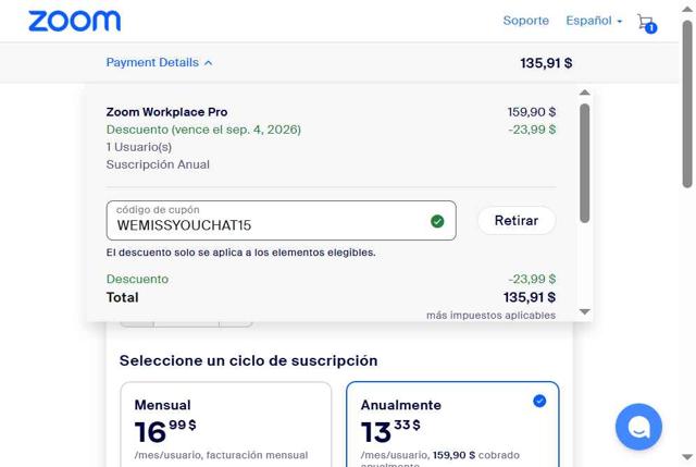 Zoom Promo Codes (7 Verified) - 50% Off w/Code Oct 2025