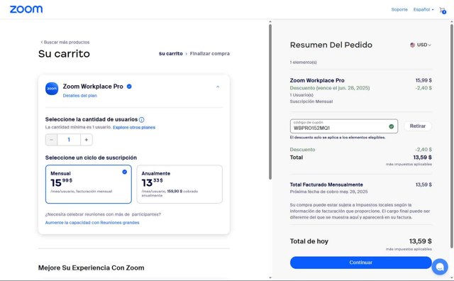 Zoom Promo Codes (6 Verified) - 50% Off w/Code May 2025