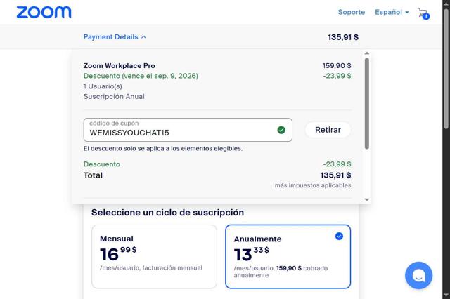 Zoom Promo Codes (7 Verified) - 50% Off w/Code Oct 2025