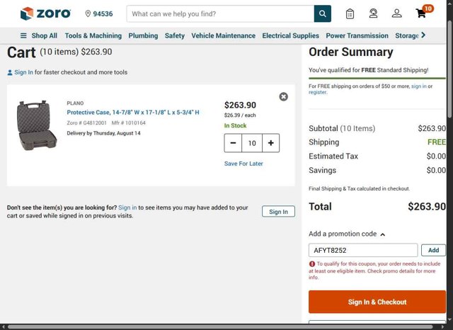 Zoro.com Discount Codes - 15% Off (5 Verified) Aug 2025