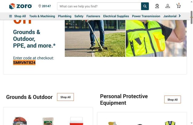 Zoro.com Discount Codes - 15% Off (5 Verified) Aug 2025