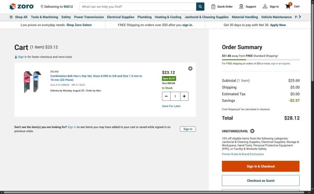 Zoro.com Discount Codes - 15% Off (5 Verified) Aug 2025