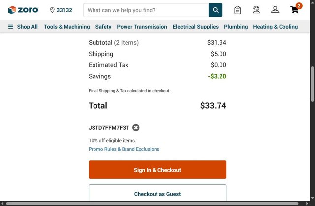 Zoro.com Discount Codes - 10% Off (9 Verified) Sep 2025