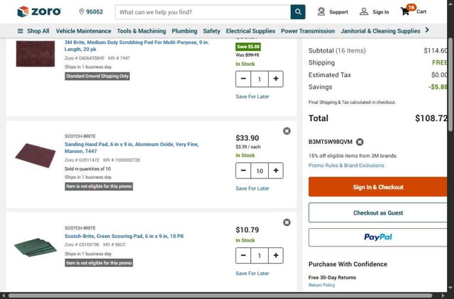 Zoro.com Discount Codes - 15% Off (3 Verified) Aug 2025