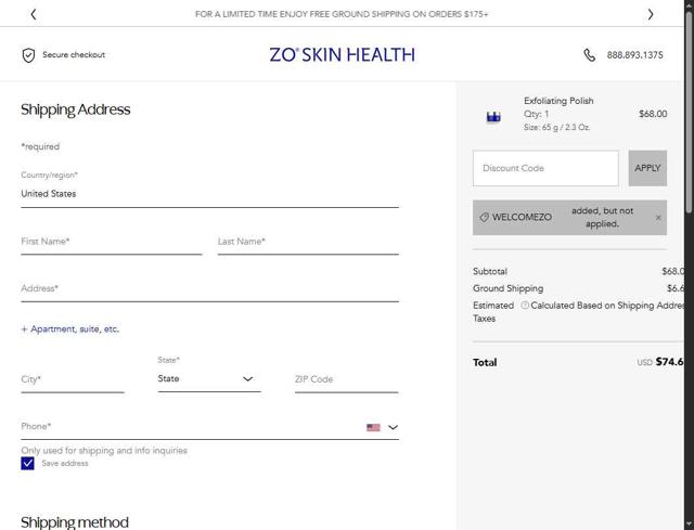 Zo Skin Health Discount Codes - (1 Verified) Sep 2025
