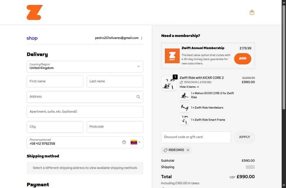 Zwift Promo Codes - 55% Off (3 Verified) Dec 2025